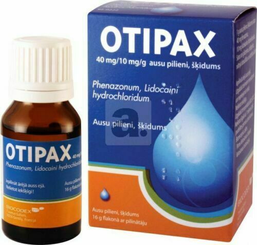 3583313279068 - OTIPAX Ear Drops 16g Soft Earwax Congestion