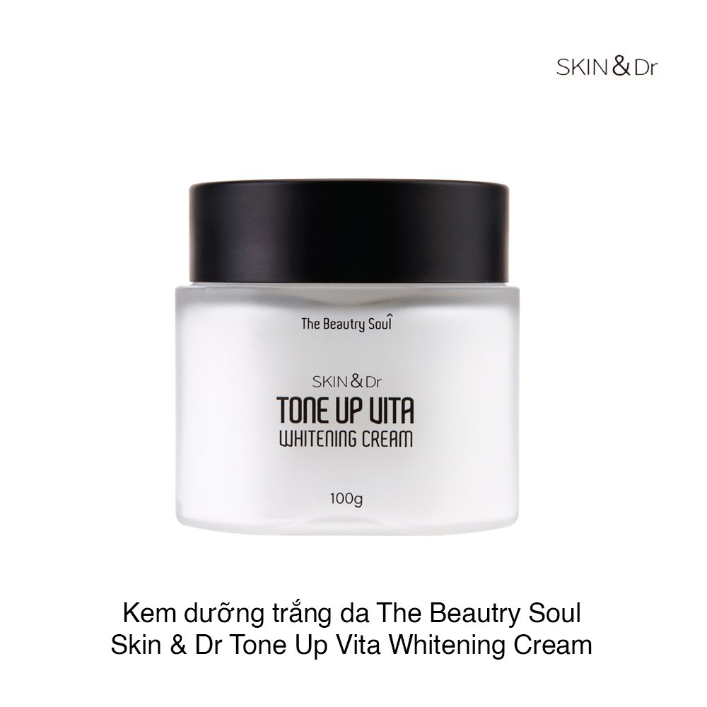 Kem dưỡng trắng da The Beautry Soul Skin & Dr Tone Up Vita Whitening ...