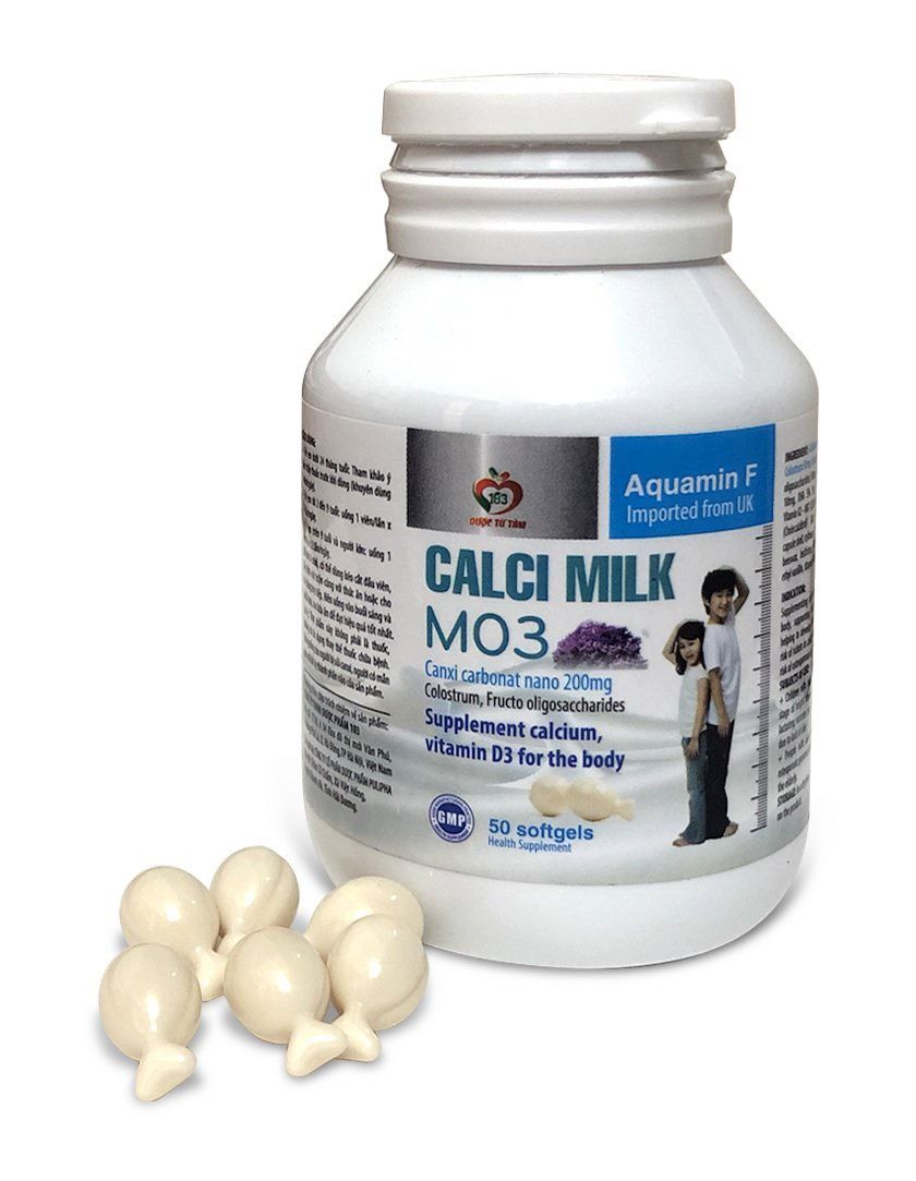 Calci milk M03 - Thực phẩm bảo vệ sức k | iCheck.vn