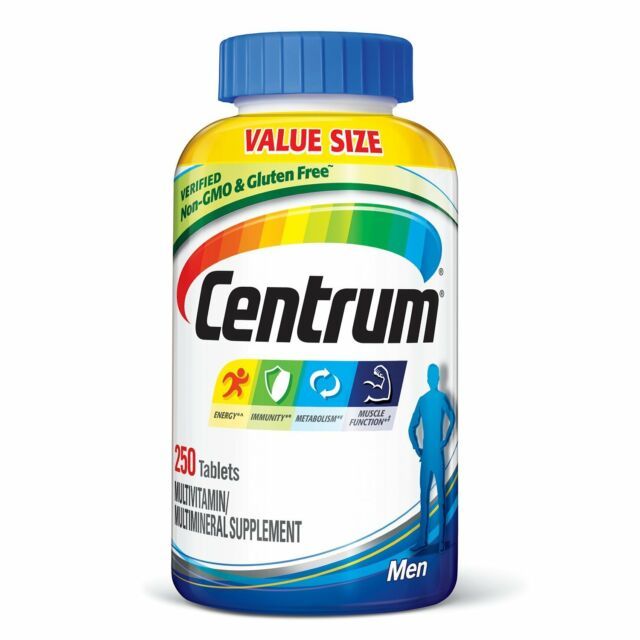 Centrum Men Multivitamin Multimineral Supplement Tablet 250 | iCheck.vn