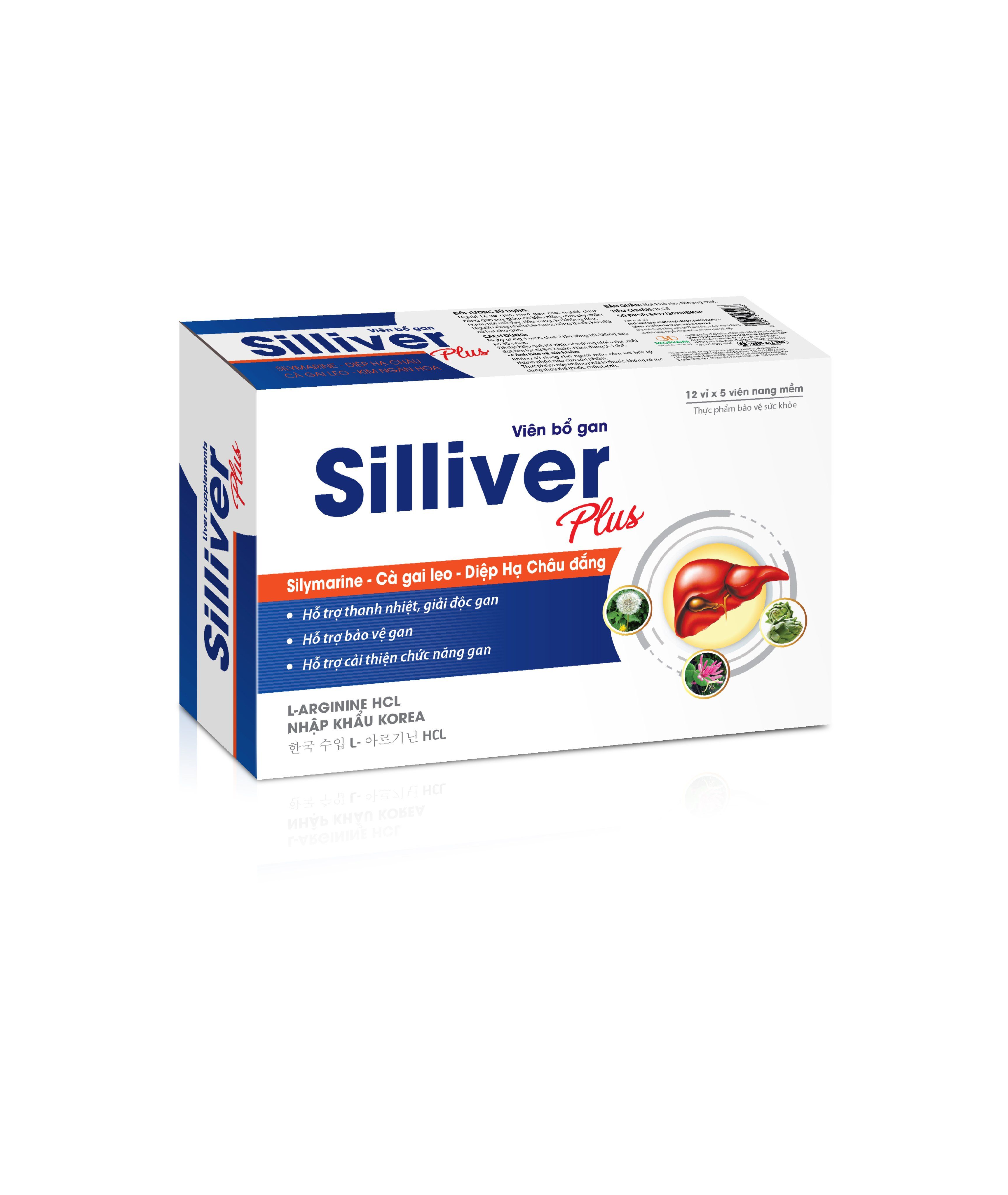 Viên bổ gan Silliver Plus | iCheck.vn