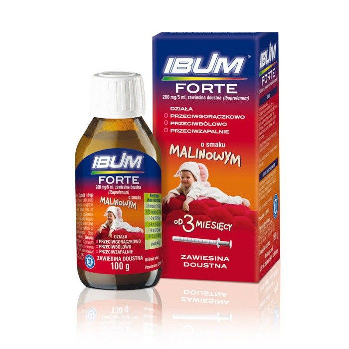 5909990973385 - Ibum Forte suspension raspberry flavor 200mg