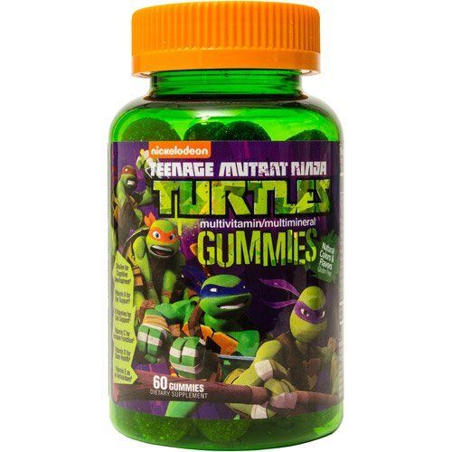 Nickelodeon Teenage Mutant Ninja Turtles Multivitamin/Multimineral ...