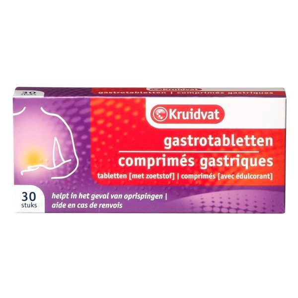 KRUIDVAT GASTRIC TABLETS 30 pieces | iCheck.vn
