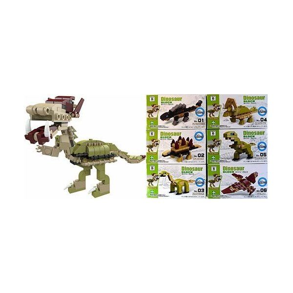 4978691004217 - Dinosaur block (6 pieces)