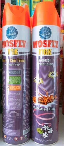 CHAI XỊT CÔN TRÙNG, MOSFLY HƯƠNG JA ...