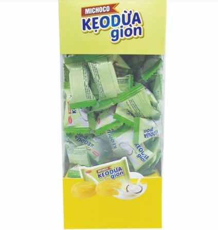 8934609107216 - KẸO MICHOCO DỪA GIÒN 300GR