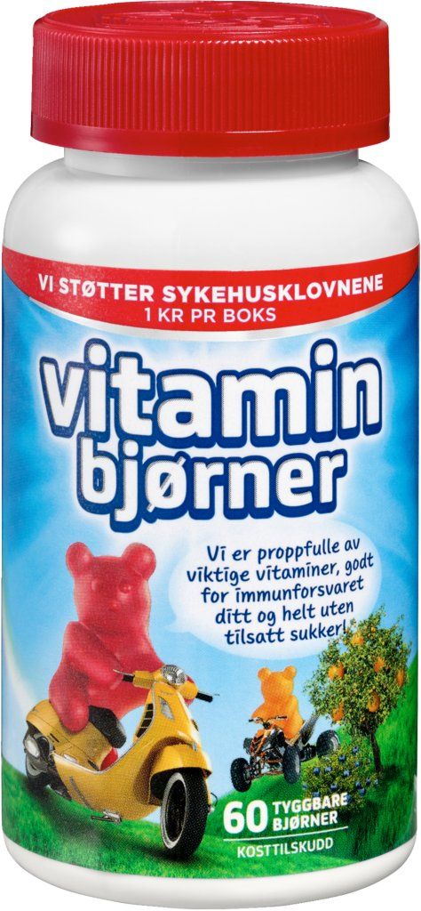 Orkla Vitamin bears chewable tablets | iCheck.vn