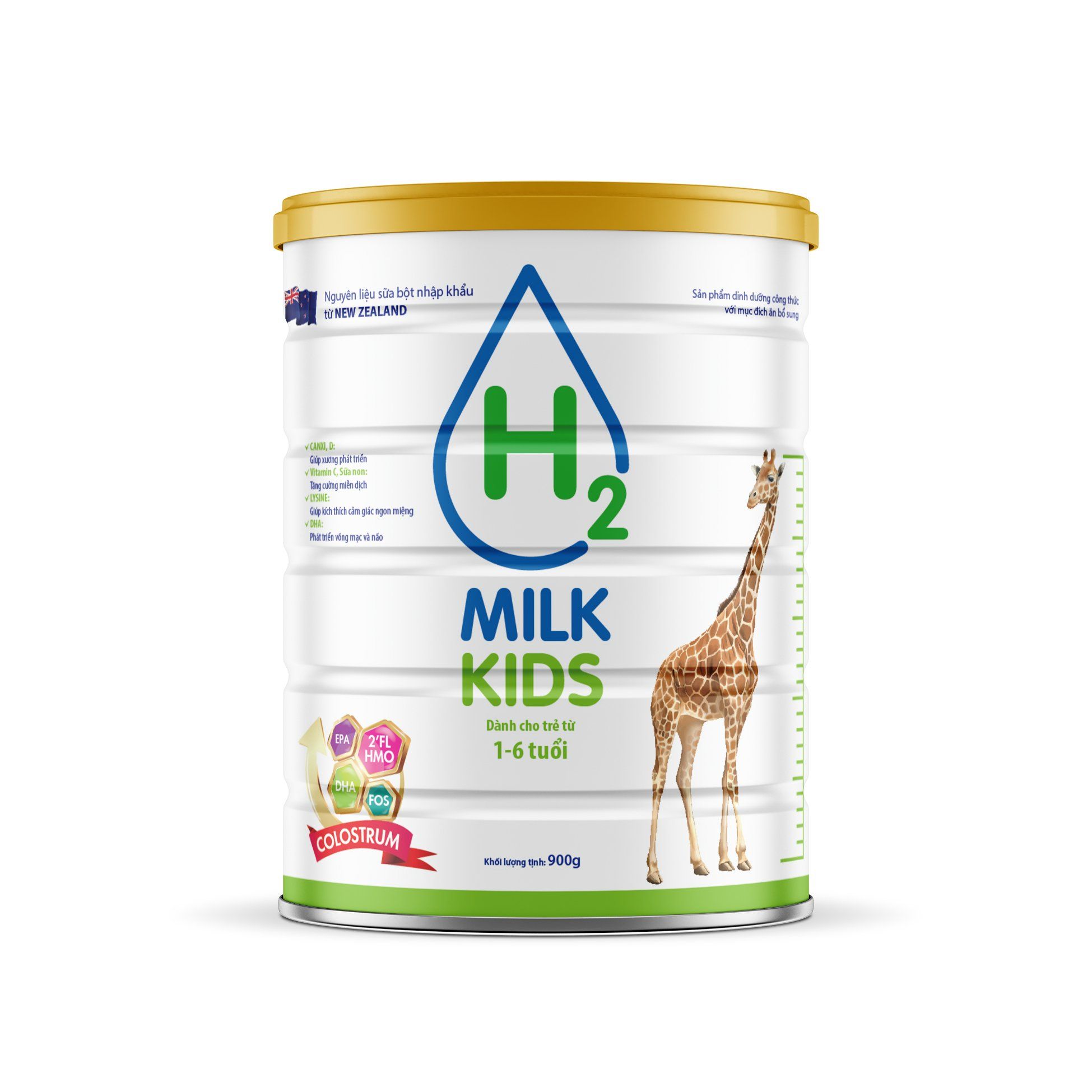 SẢN PHẨM DINH DƯỠNG CÔNG THỨC H2 MILK KIDS 900G | iCheck.vn