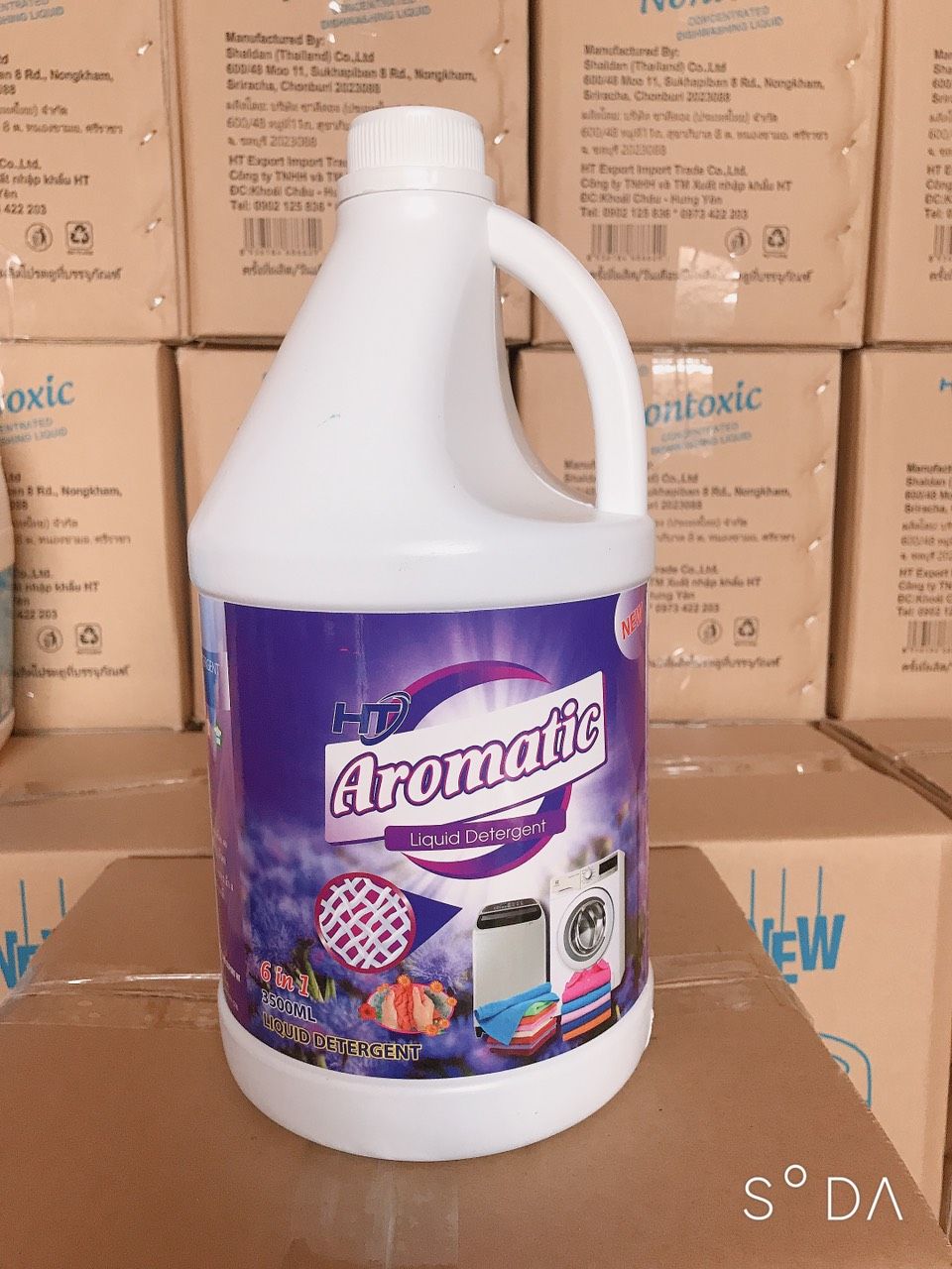 NƯỚC GIẶT HT AROMATIC LIQUID DETERGENT FRAGRANT 3,5L | iCheck.vn