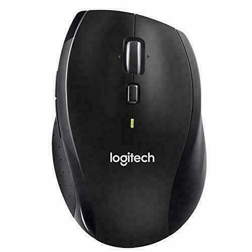 Logitech Performance Plus Wireless Mouse Battery 7 Button HYPER Fast Scroll