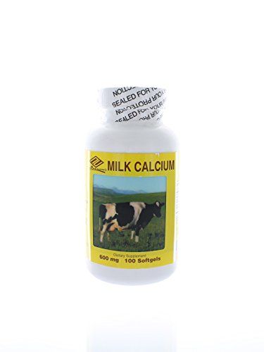 Nu Health Milk Calcium, 600mg, 100 Softgels