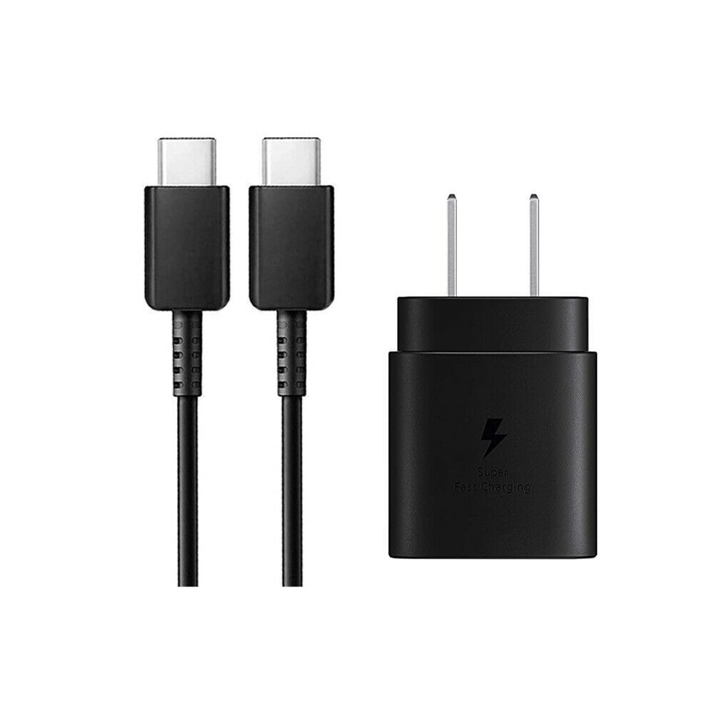 Original Samsung EP-TA800 25W USB-C Super Fast Charging Adapter - Black ...