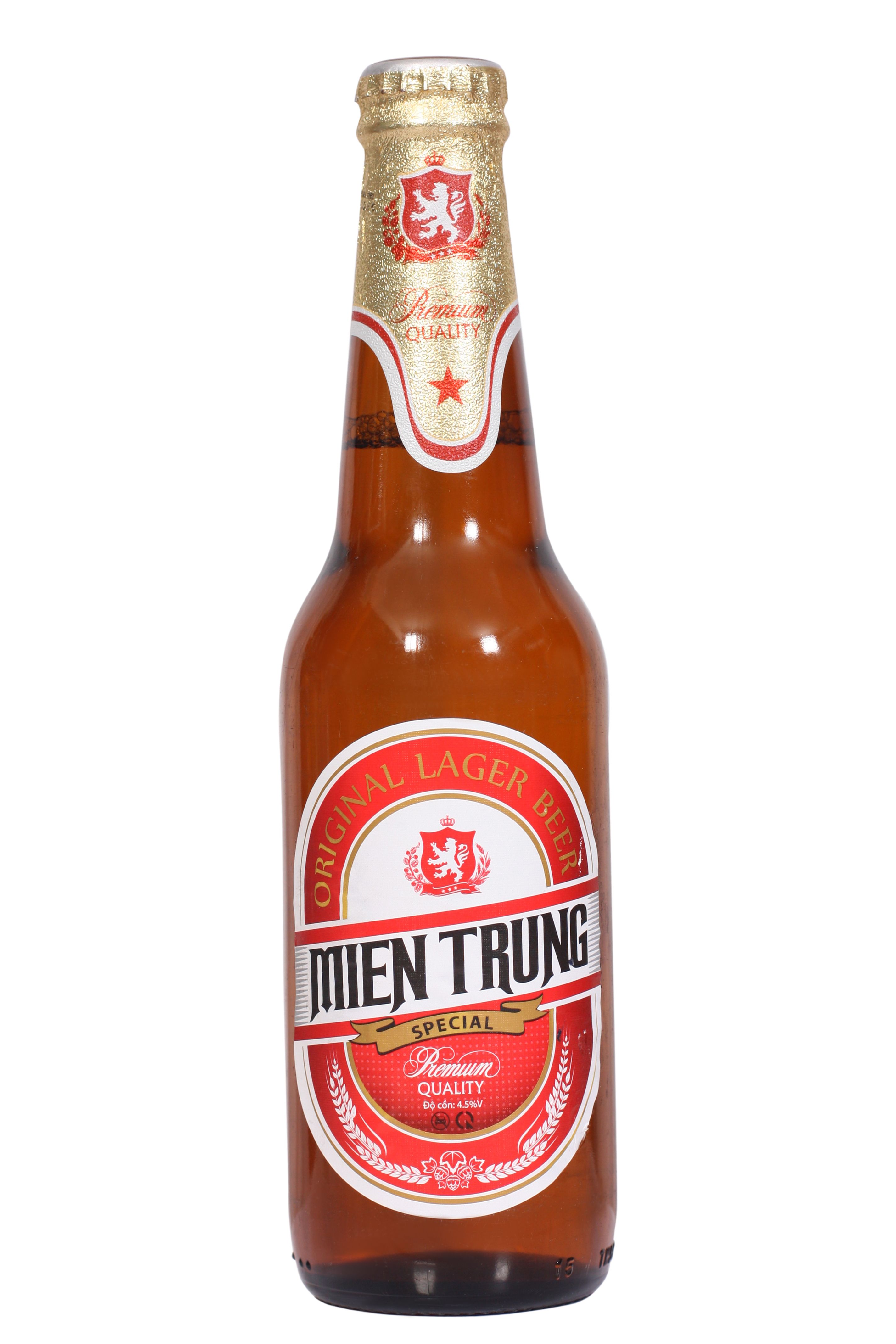 Bia chai Miền Trung 4,9 độ 330ml