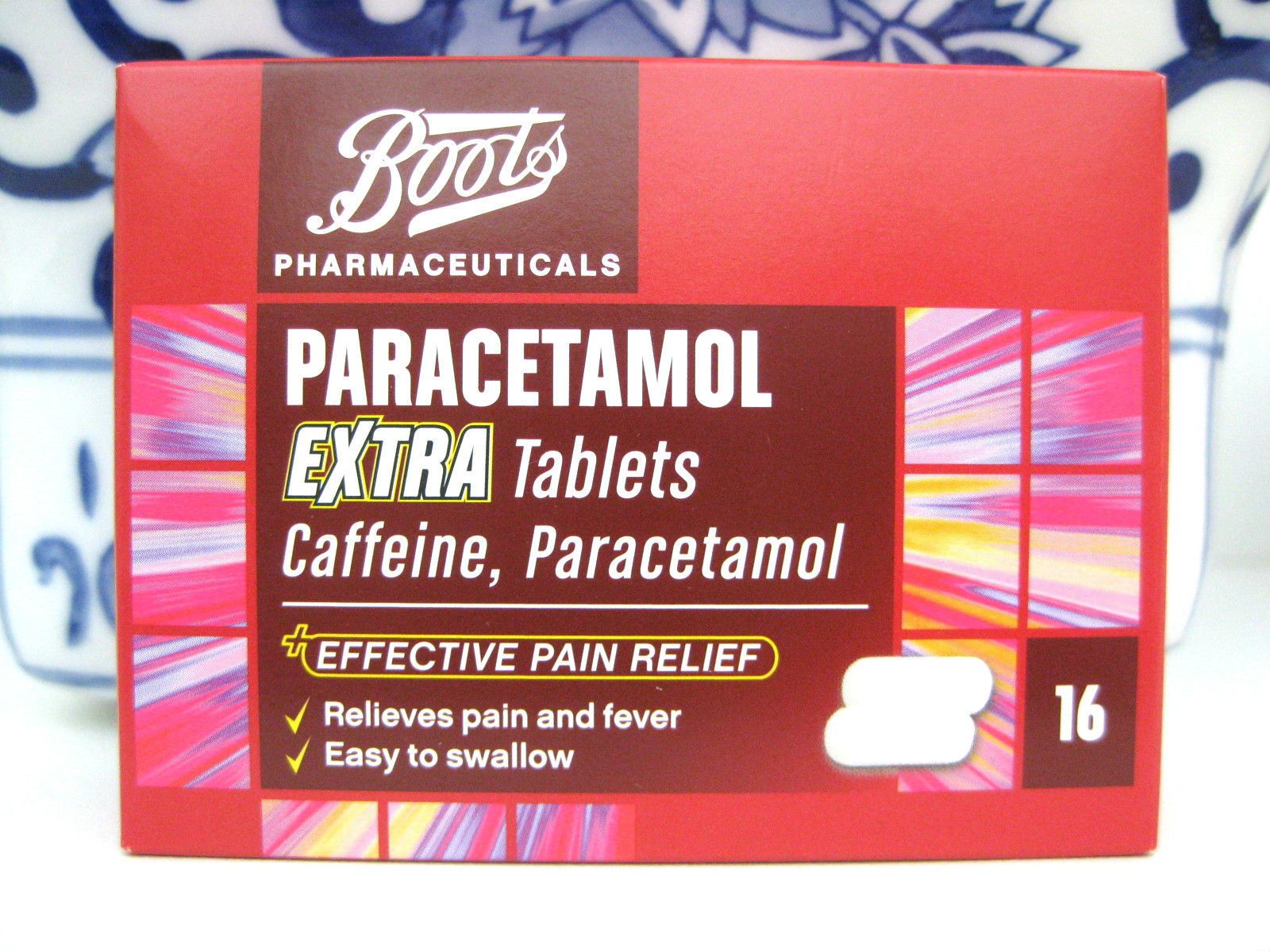 Viên nén PARACETAMOL EXTRA CAFFEINE 16 Viên, 500 MG