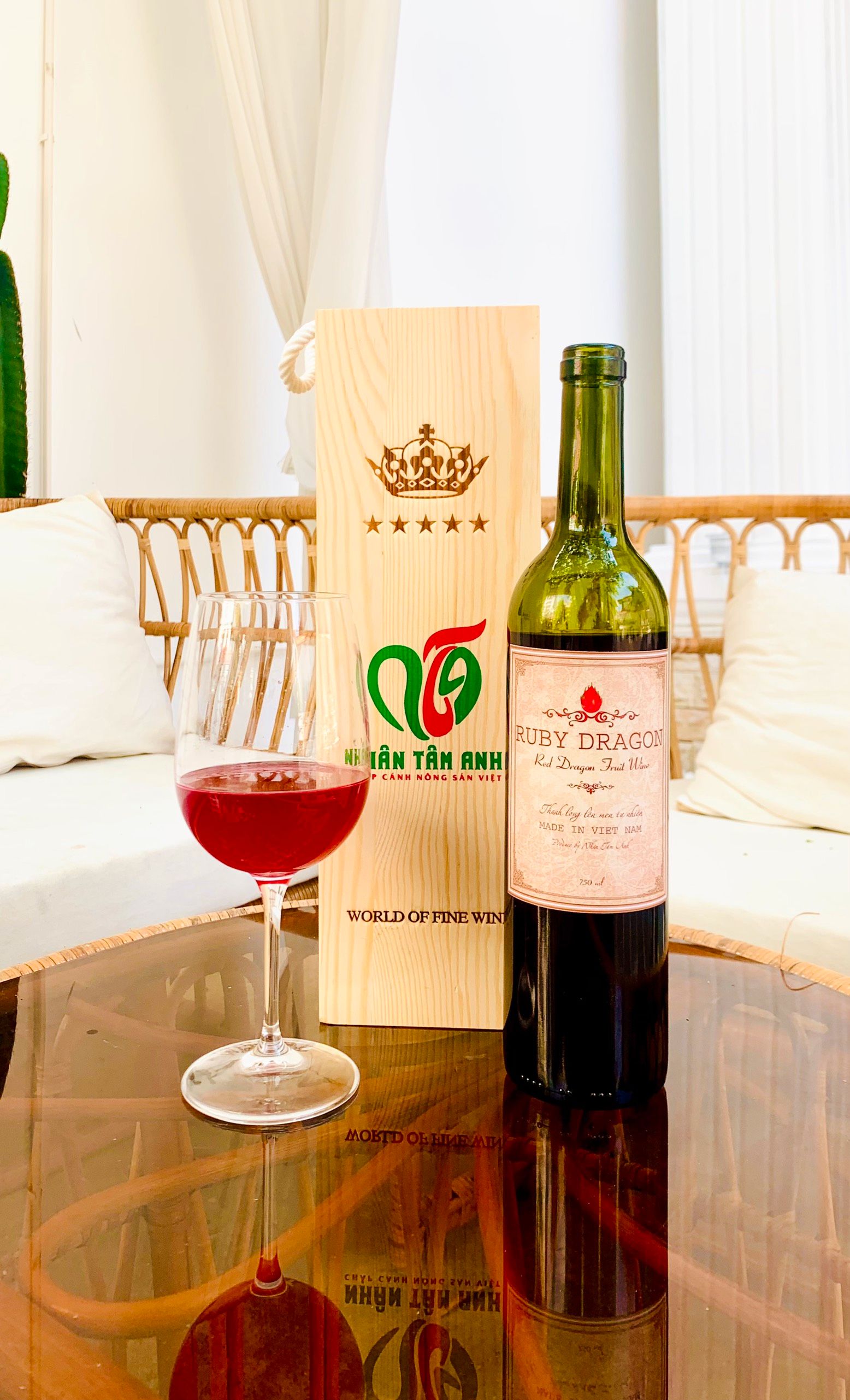Ruby Dragon Red Dragon Fruit Wine | iCheck.vn