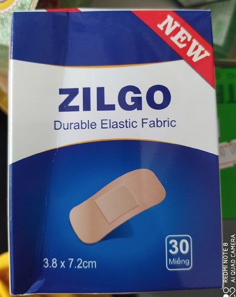 Băng cá nhân Zilgo bảng lớn | iCheck.vn