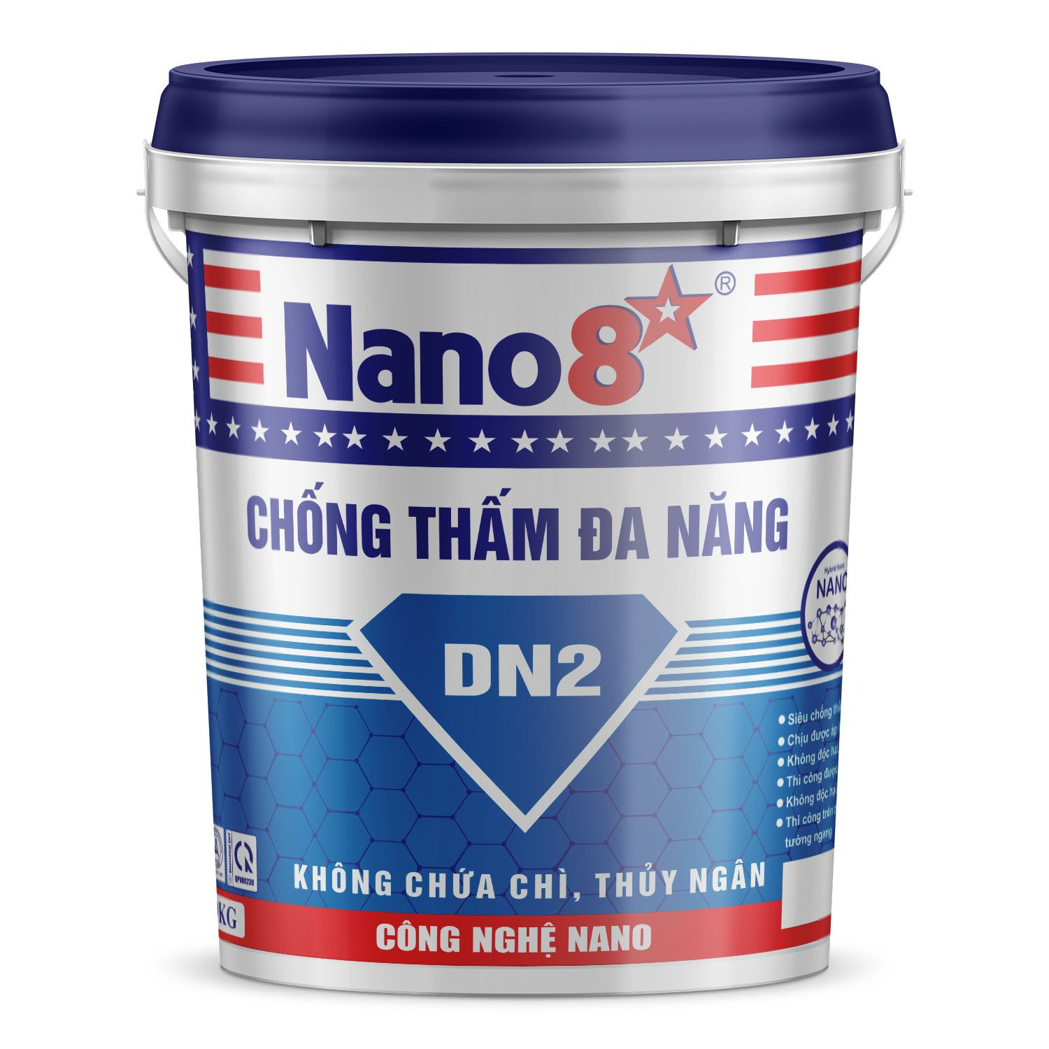 Chống thấm đa năng - DN2 ( Thùng 19kg) | iCheck.vn