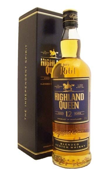 HIGHLAND QUEEN 12 YEAR OLD BLENDED SCOTCH WHISKY 40% 70CL | iCheck.vn