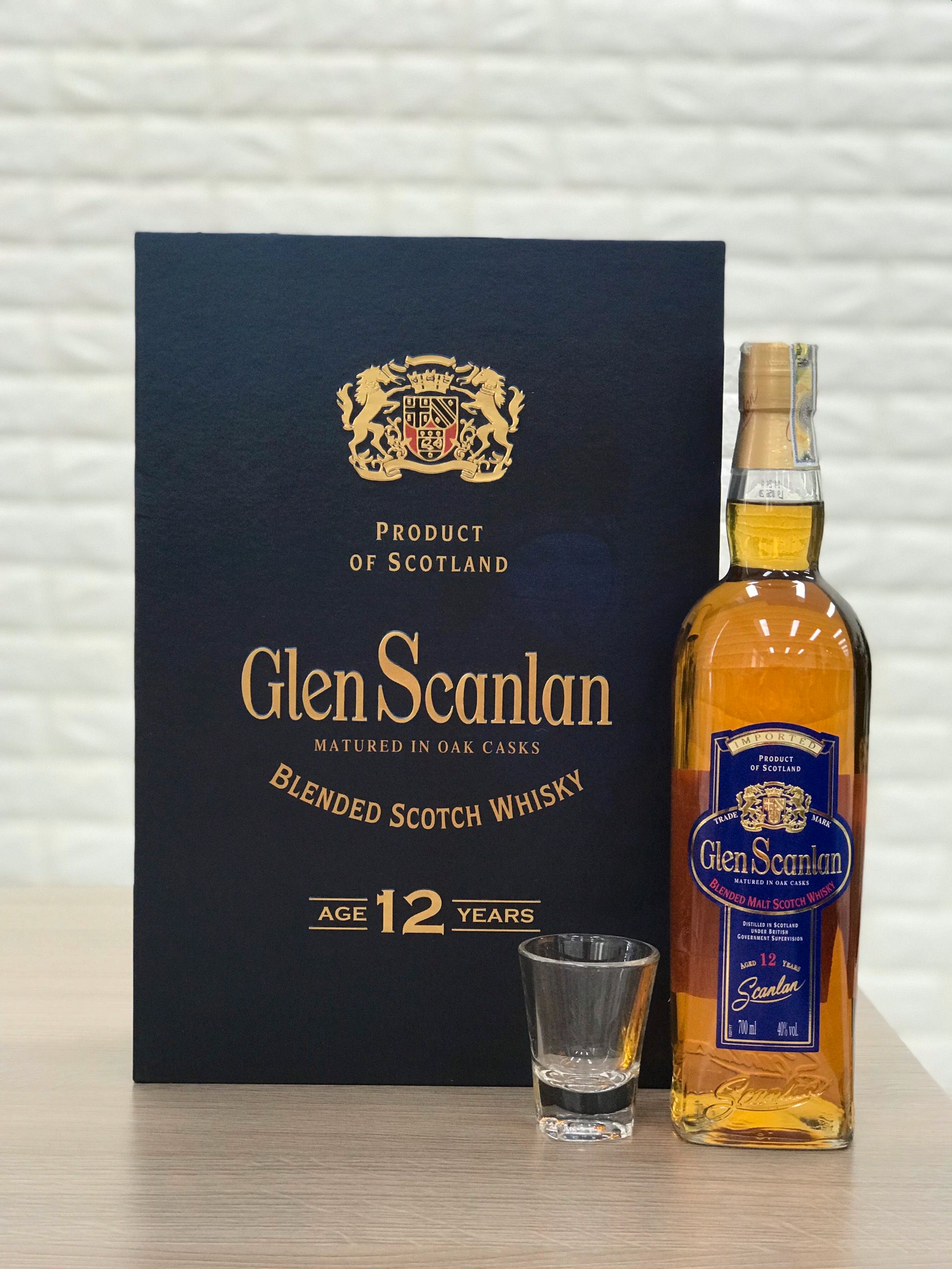 3014400189873 - Hộp quà rượu Glen Scanlan Blended Malt Scotc