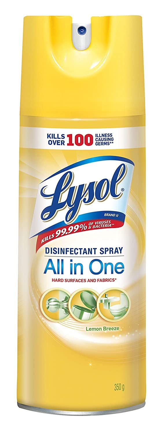 Lysol Disinfectant Spray, Lemon Breeze, 12.5 oz | iCheck.vn