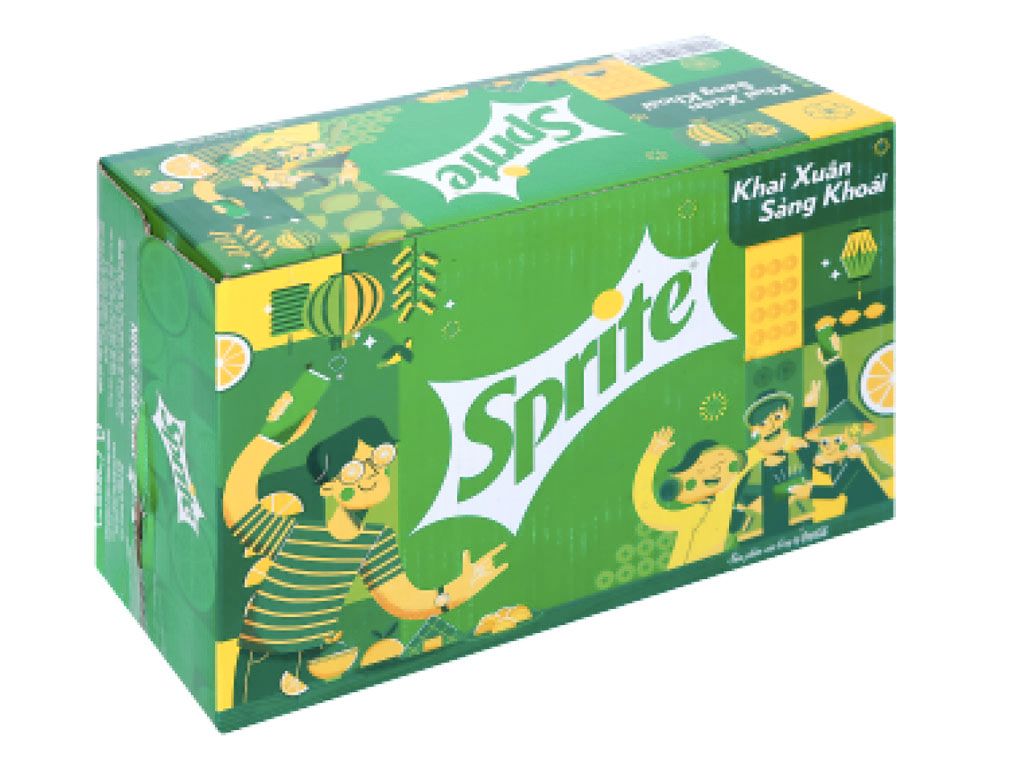 Nước ngọt Sprite hương chanh 330ml | iCheck.vn