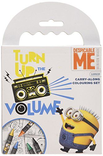 Despicable Me Minions Carry Along Colouring With 5 Crayons and Plenty ...