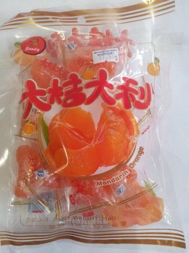 Mandarin Orange Flavour Gummy Soft Candy | iCheck.vn