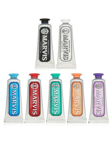Marvis Toothpaste Flavour Collection Gift Pack Set 7 x 25ml Tubes