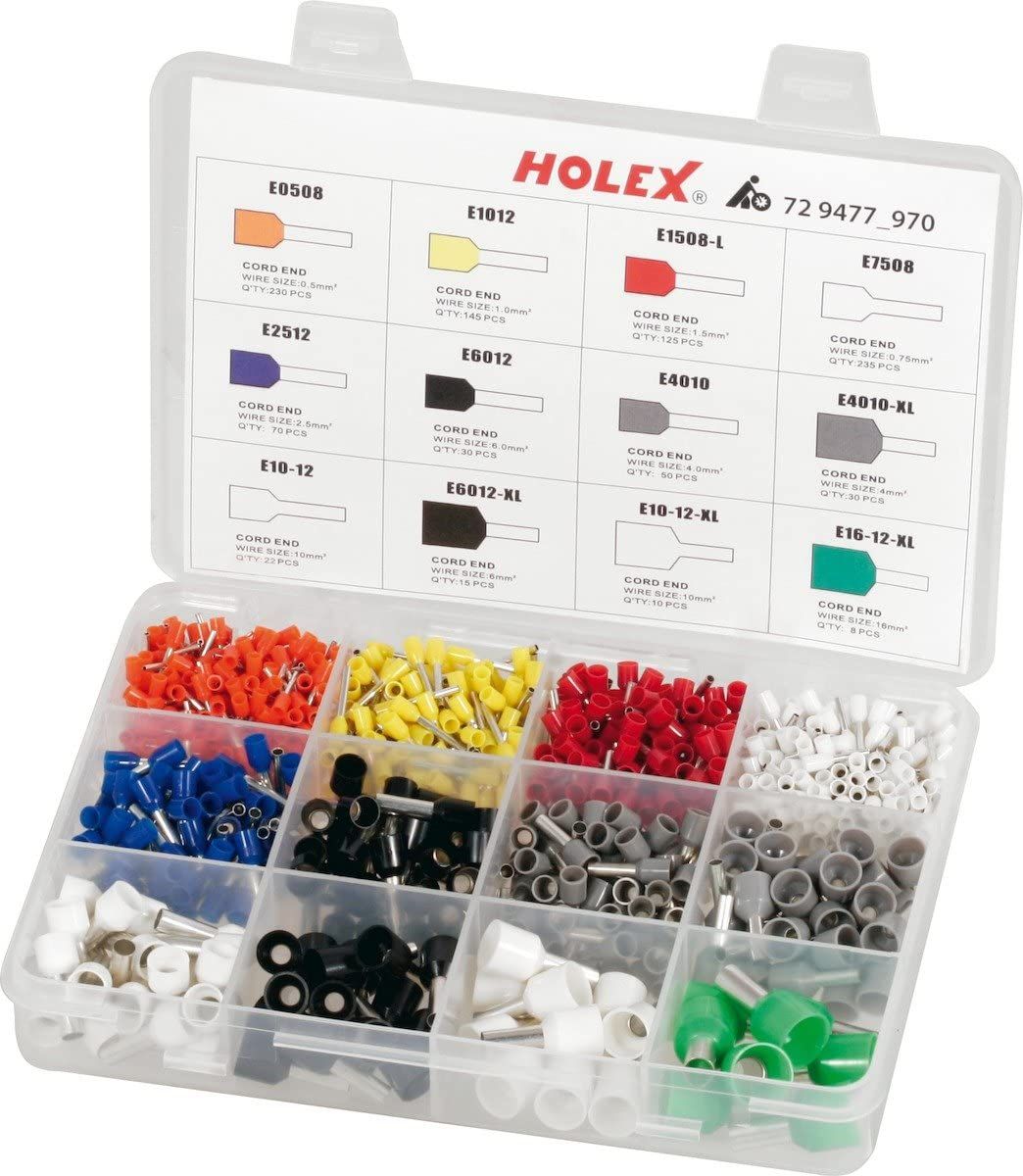 Terminal sleeves set without crimping tool