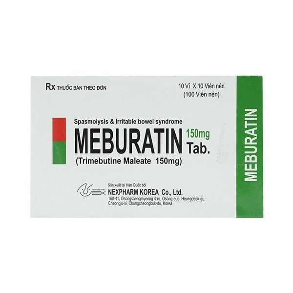 Meburatin Tablet 150mg (Trimebutine Maleate) | iCheck.vn