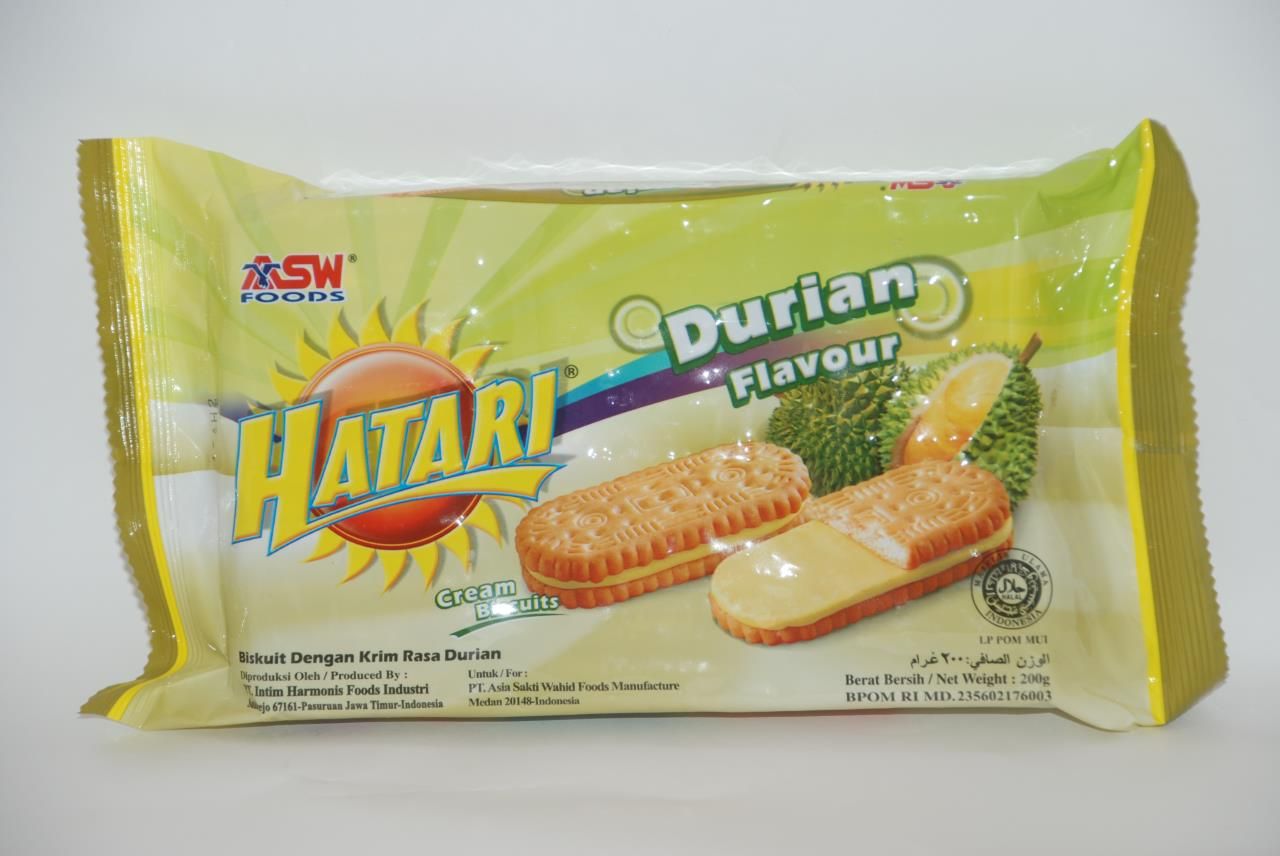Hatari biscuit durian flavor | iCheck.vn