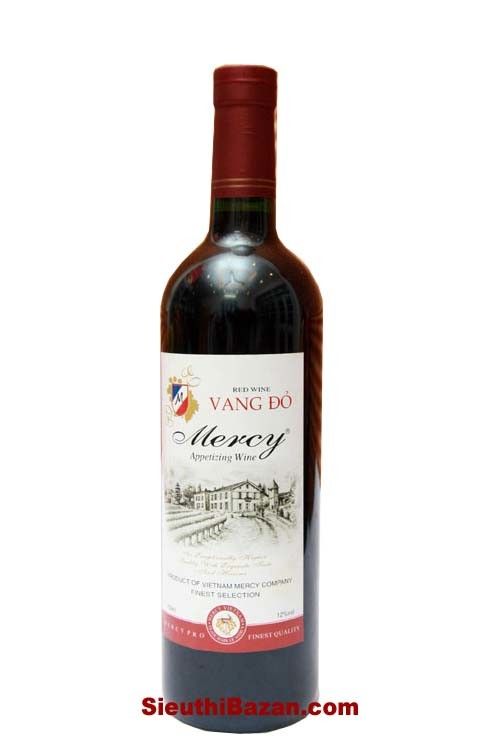 Rượu Mercy Vang chát 750ml | iCheck.vn