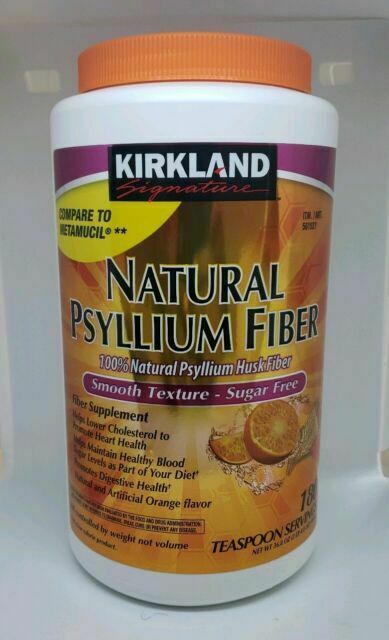 Kirkland Signature Natural Psyllium Fiber 360 Doses | iCheck.vn