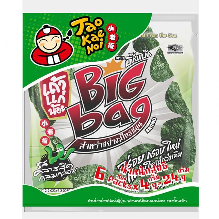 RONG BIỂN ĂN LIỀN BIG BAG VỊ TRUYỀN THỐNG TAO KEA NOI - 21G