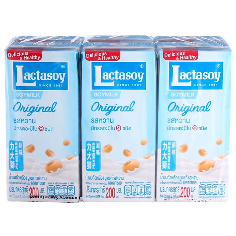 Lactasoy Soy Milk UHT 200ml | iCheck.vn