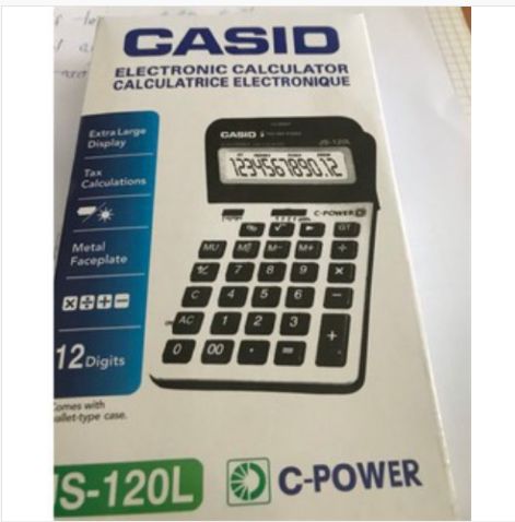 6927729001207 - Máy tính Casio JS_120L - cái