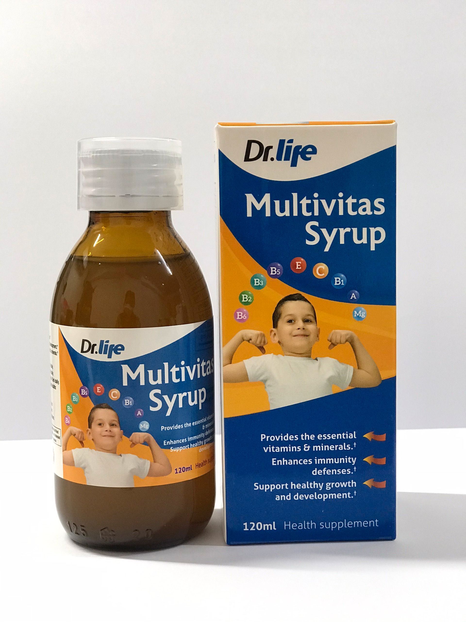8054956422920 - DR.LIFE MULTIVITAS SYRUP