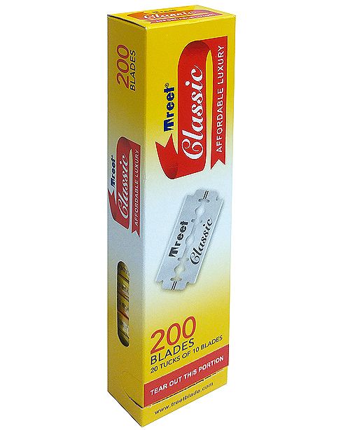 8964000765173 - Treet Classic Shaving Blade / Blade 200 unit