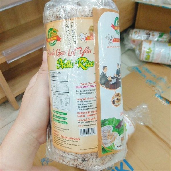 8938507948049 - Bánh gạo lứt Yến Mạch Hello Rice ...