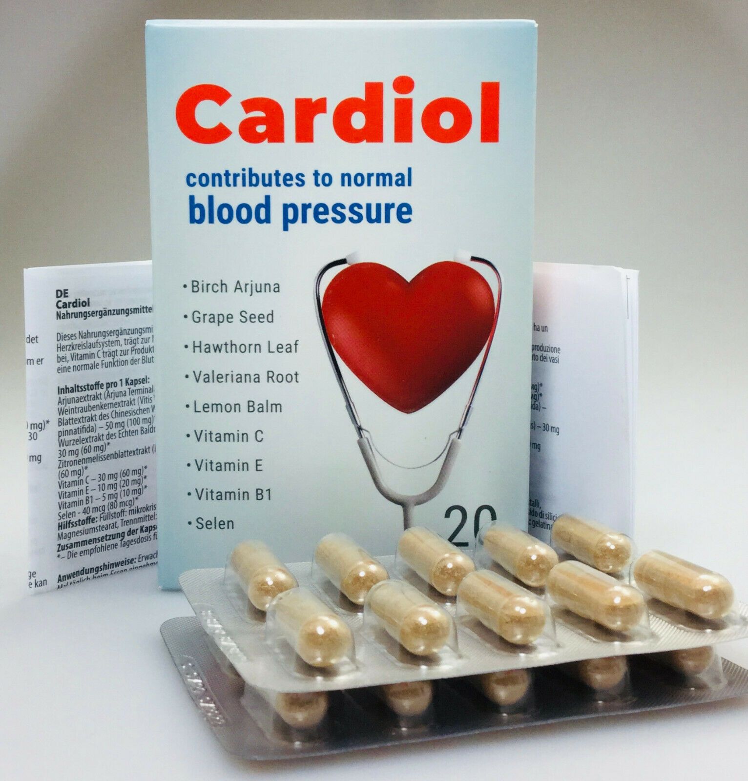Cardiol Capsules 20 Piece - The Original