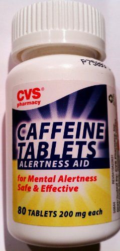 CVS Caffeine Tablets Alertness Aid 200mg 80 Tablets | iCheck.vn