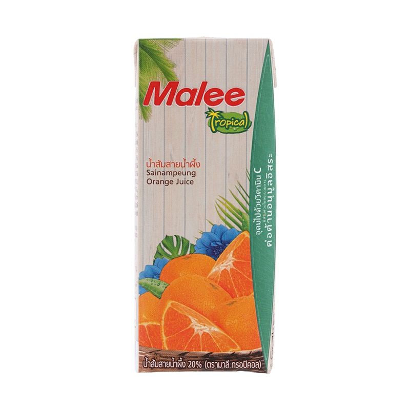 Malee Tropical Orange Juice with Honeysuckle 20% 180 ml | iCheck.vn