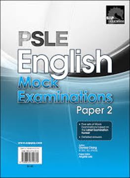 9789814715379 - Psle English Mock Examinations Paper 2