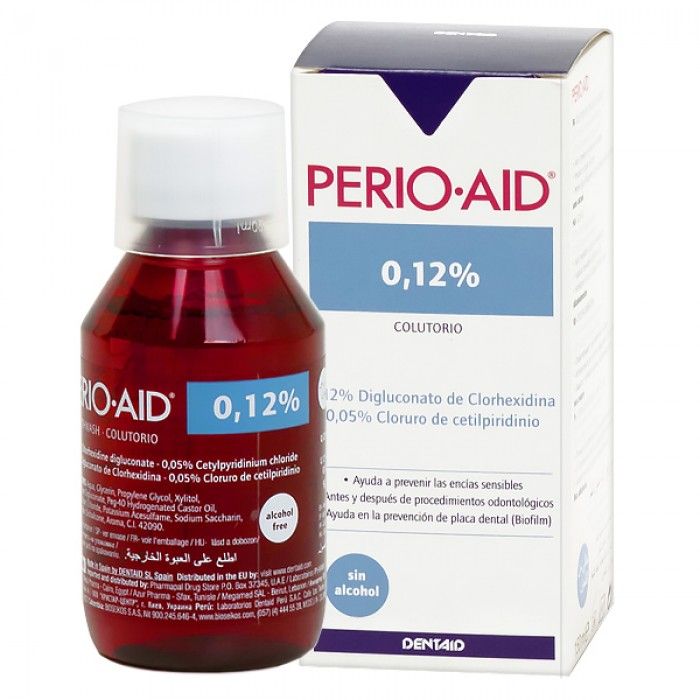 Perio Aid 0,12% rửa kháng khuẩn bằng chlorhexidine (150 ml) | iCheck.vn