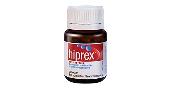 Hiprex Antibacterial 20 Tablets | iCheck.vn