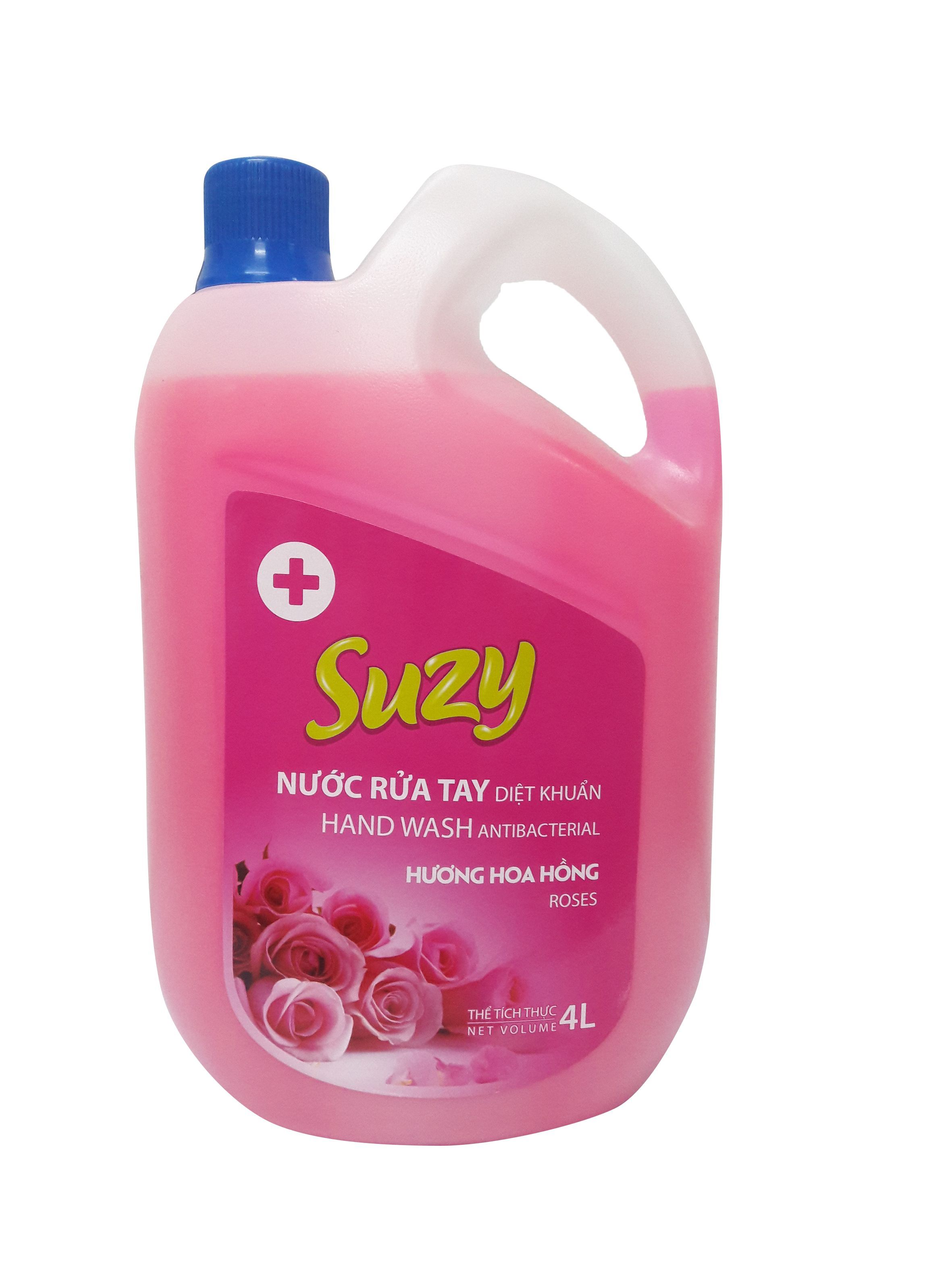 8936069603123 Nước Rửa Tay Diệt Khuẩn Hương Hoa Hồng Suzy